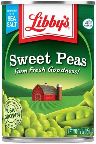 Amazon.com : Libby's Sweet Peas | Deliciously Sweet & Nutty Flavor ...