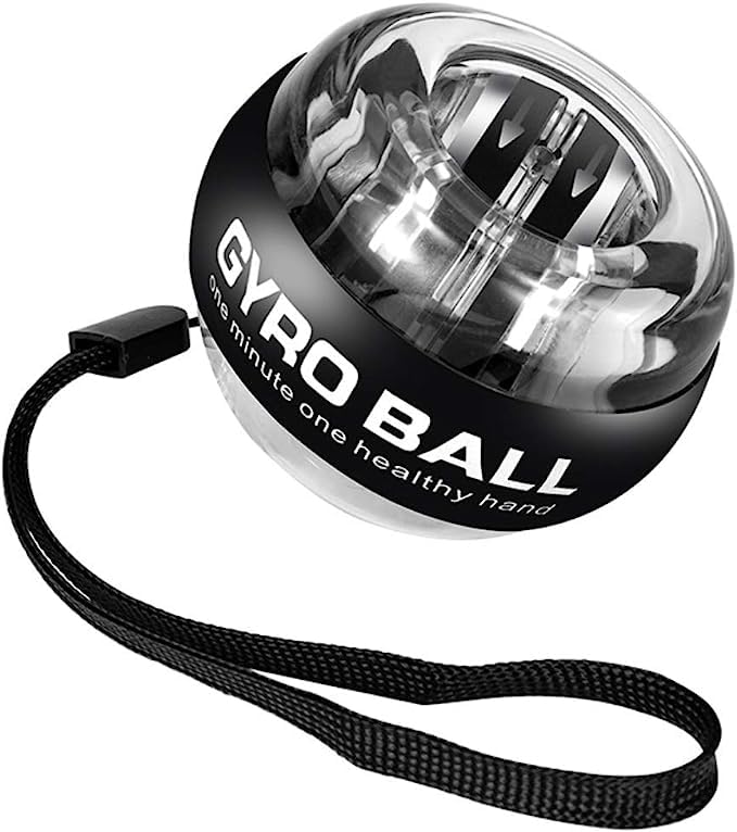 Wrist Trainer Ball Auto-Start Wrist Strengthener Gyroscopic Forearm ...