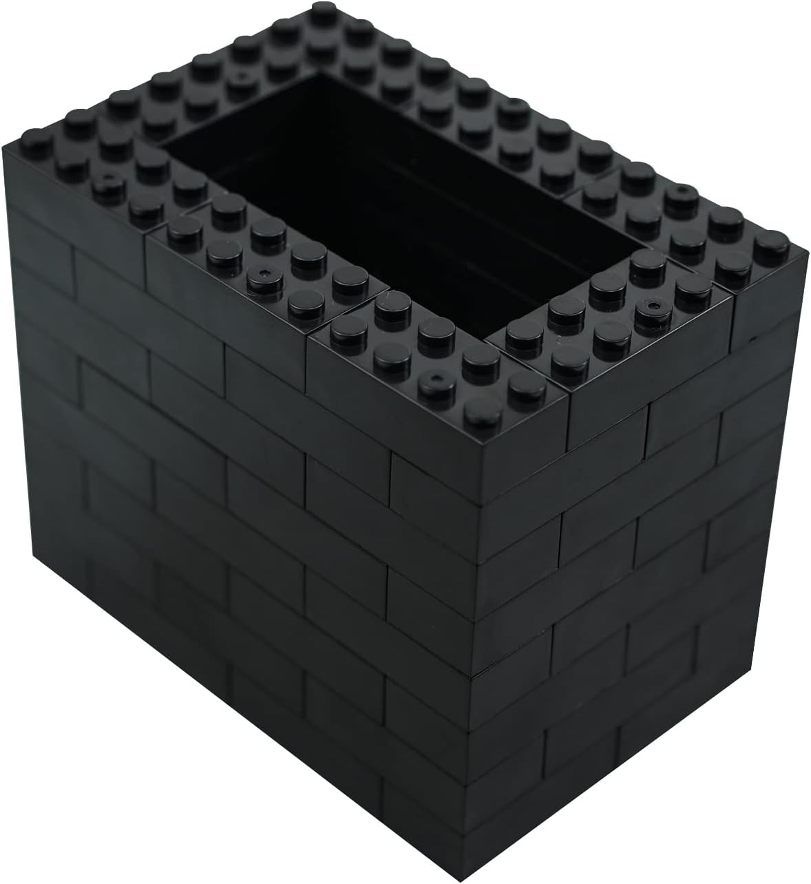 140 Pcs Colorful Building Bricks 2×4 Stud, Black, Classic Building ...
