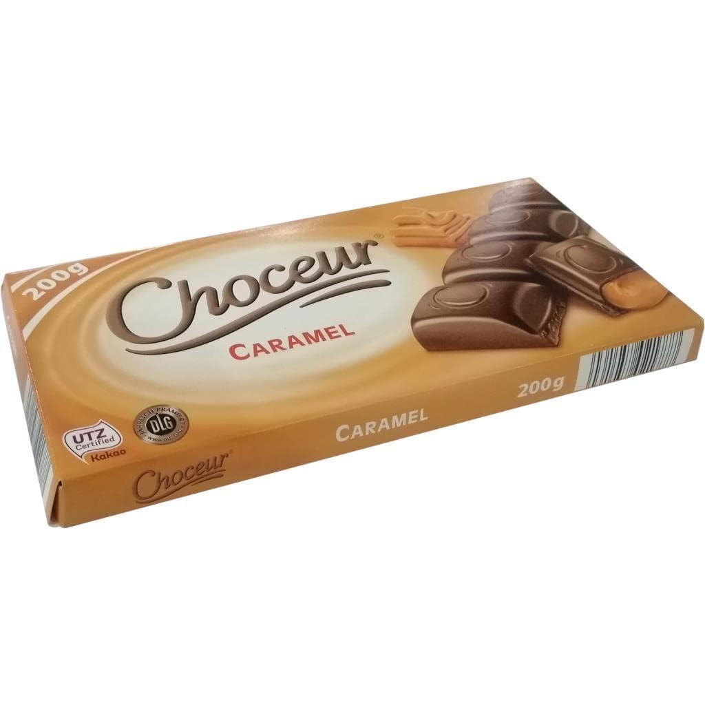 Choceur Caramel Flavored Chocolate Bar 200g Imported From Germany ...