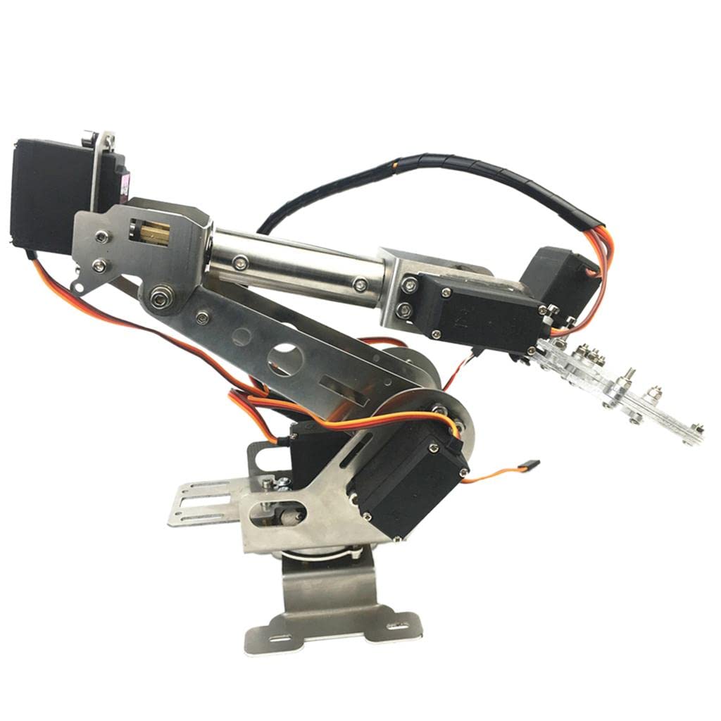 Buy SAZ DEKOR DIY 6DOF Metal Robot Arm 6 Axis Rotating Mechanical Robot ...