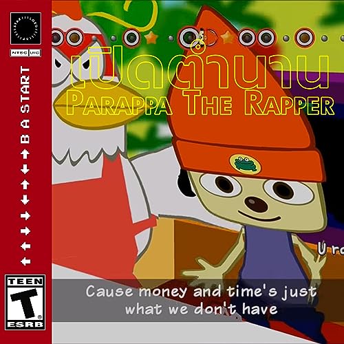 Amazon.com: ขขลล 🎤 เปิดตำนาน PaRappa The Rapper: อยากเป็นแรปเปอร์ ขอแค่ ...