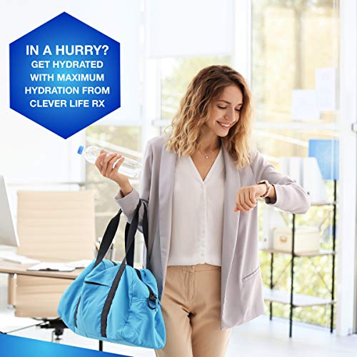 Clever Life Rx Maximum Hydration Vitamin Powder Energy Drink Mix (12 ...