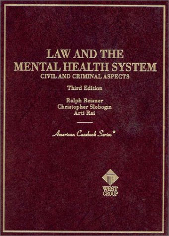 Amazon.com: Law and the Mental Health System : Civil and Criminal ...