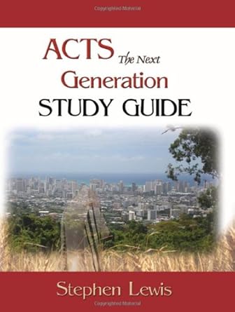 Amazon.in: Buy Acts the Next Generation Study Guide Book Online at Low Prices in India | Acts ...