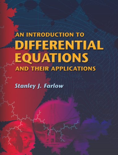 An Introduction To Differential Equations And Their Applications Dover Books On Mathematics