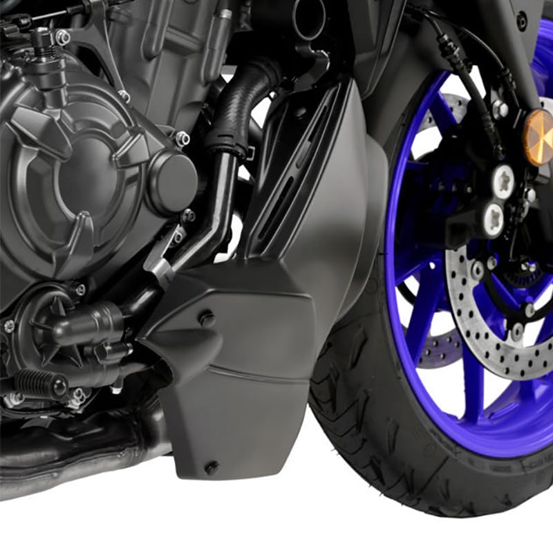 Motorcycle Bellypan MT-07 FZ-07 Lowering Bellypan Engine Guard - ABS ...
