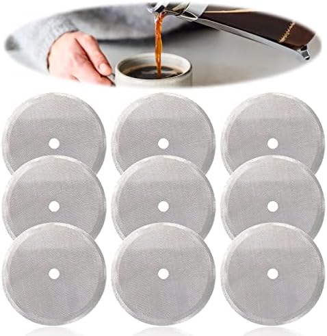 Advokingtap 4Pcs French Press Replacement Cafetiere Filter, Mesh Screen ...