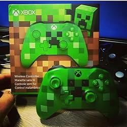 Amazon.com: Microsoft Xbox Wireless Controller - Minecraft Creeper ...