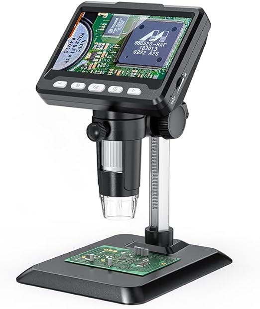 Amazon.com : Microscope - Ashfly Digital Microscope 500X, 1080P Coin ...