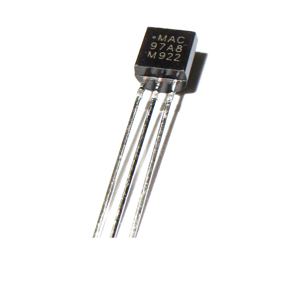 IndustrialField 50pcs MAC97A8 97A8 TO-92 Triacs T .6A 600V TRIAC ...