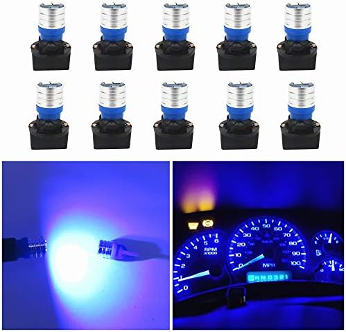 Amazon.com: 40 Pieces T5 T10 LED Bulbs Dash Lights with Twist Socket ...