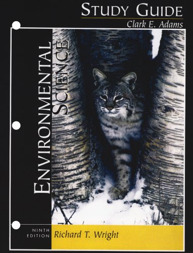Study guide : environmental science, 9th edition: Adams, Clark E ...