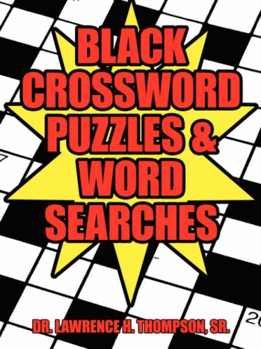 Black Crossword Puzzles & Word Searches | Amazon.com.br