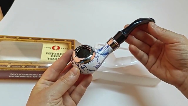 Watch Chinese style palm pipe on Amazon Live