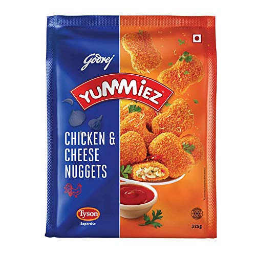 Yummiez Chicken and Cheese Nuggets Pouch, 325 g : Amazon.in: Grocery ...