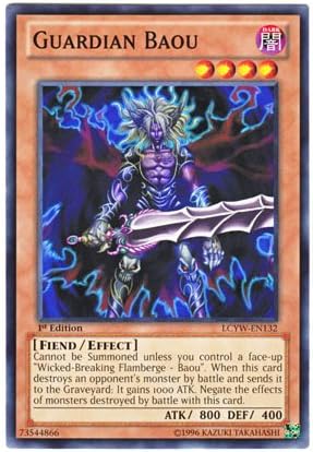 Amazon.co.jp: 遊戯王 英語版 LCYW-EN132 Guardian Baou ガーディアン・バオウ (ノーマル) 1st ...