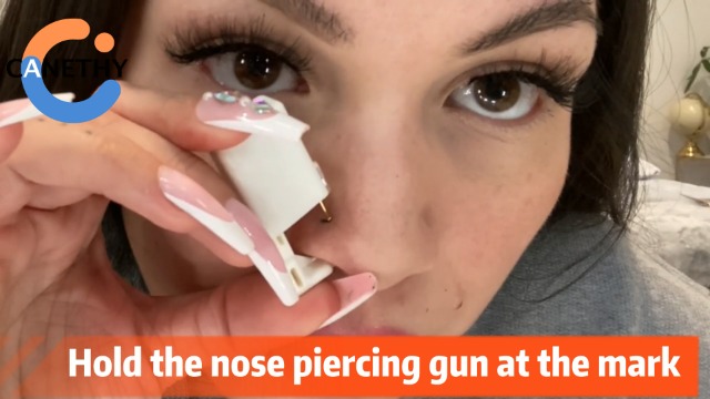 Watch how to use this nose piercing gun? on Amazon Live