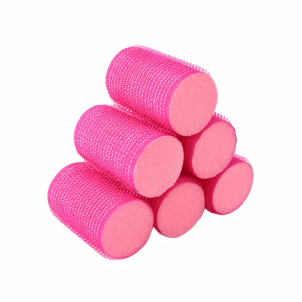 Zopseet 6 Pcs Sponge Hair Rollers Foam Curlers Tools Hairdressing ...