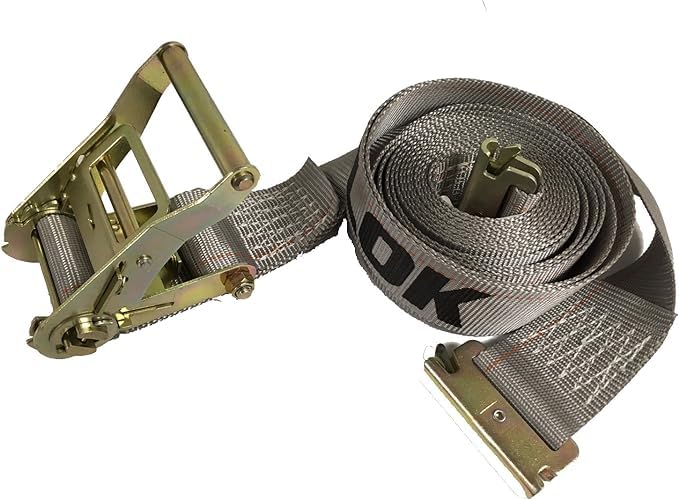 Amazon.com: SECULOCK 2PK E-Track Ratchet Straps 2" x 16', Heavy Duty ...