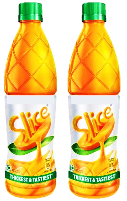 Tropicana Fruit Juice Slice Mango 600ml Bottle (Pack of 2) Unique ...