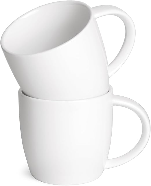 Amazon.com: Tacuhy Large Coffee Mugs Set of 2, 20 oz Big Ceramic Mugs ...