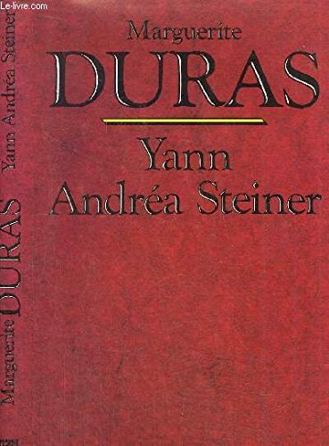 Yann andrea steiner: Marguerite Duras: 9782286039134: Amazon.com: Books