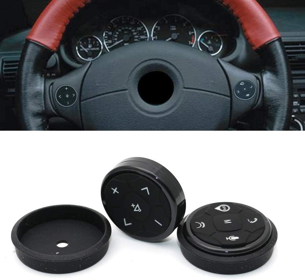 Amazon.com: Car Steering Wheel Control DVD Button Universal Wireless Android GPS Navigation Car ...