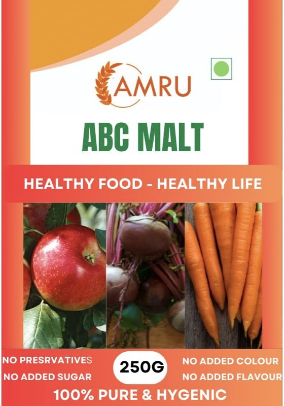 AMRU Organic ABC Malt mix |Glowing & healthy skin peaks hemoglobin ...