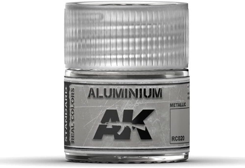 Amazon.com: AK-Interactive Aluminium 10ml - Model Building Paints and ...