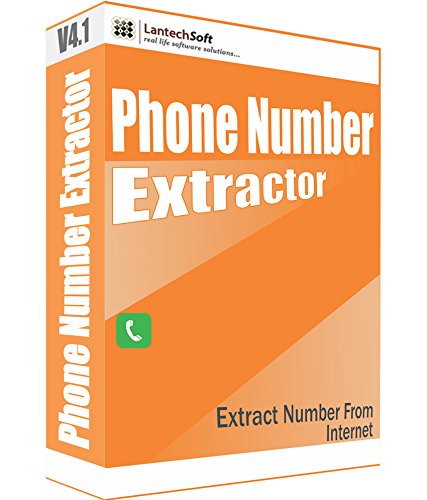 Lantech Soft Phone Number Extractor - 1 PC, 1 Year (CD) : Amazon.in ...