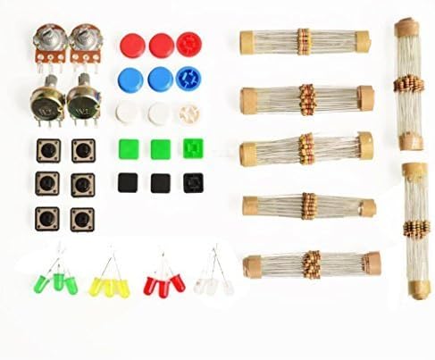 Amazon.com: Rocsai Ultimate Electronics Components Bundle Electronic ...