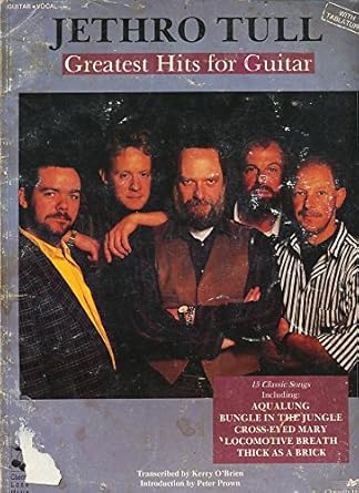 Jethro Tull / Greatest Hits for Guitar: Jethro Tull: 9780895245366 ...