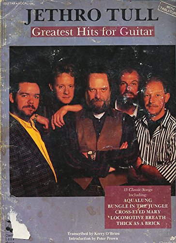 Jethro Tull / Greatest Hits for Guitar: Jethro Tull: 9780895245366 ...