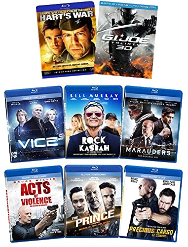 Amazon.com: Bruce Willis 8-Movie Blu-ray Collection: Hart’s War / G.I ...
