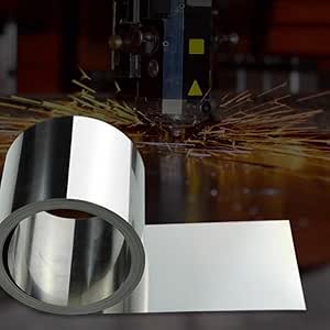 Amazon.co.jp: HCZION 1 Meter Stainless Steel Foil Strip 304 Stainless ...