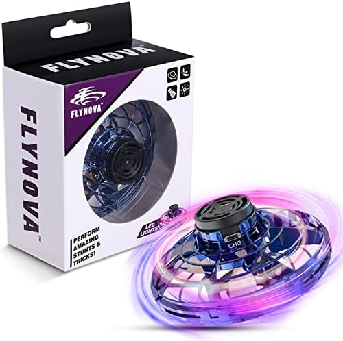 Amazon.com: Flying Spinner, Flying Fidget Spinner with LED Lights, Kids ...