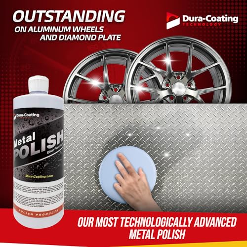 Dura-Coating Blue Premium Metal Polish - Perfect Brightener and Scratch ...