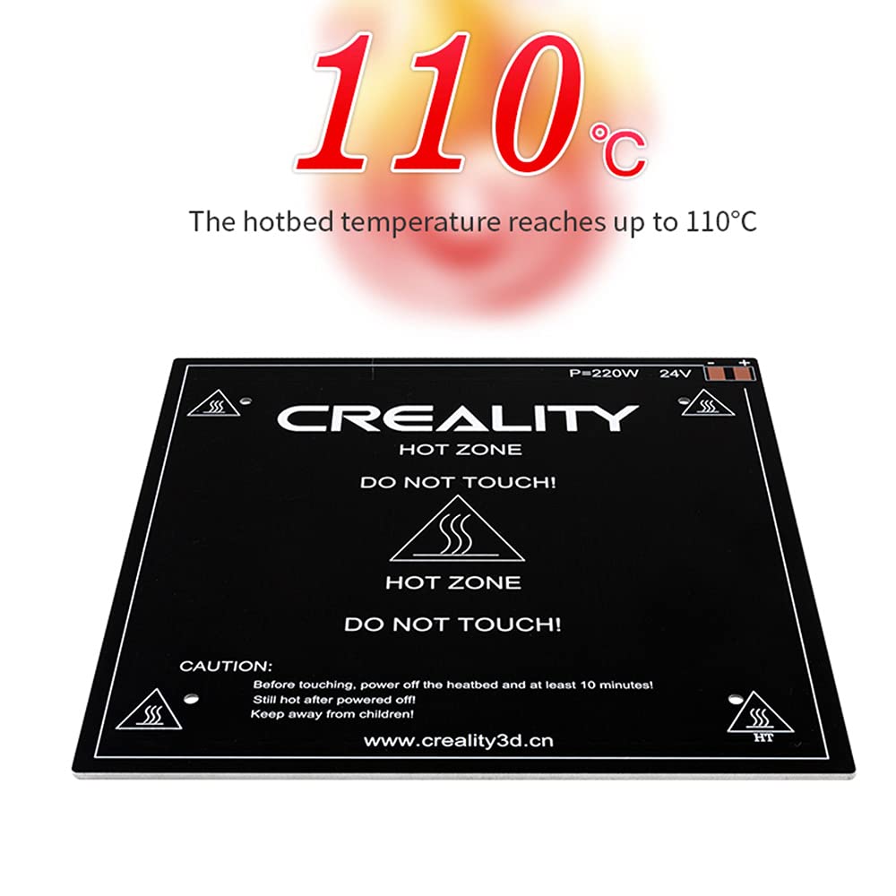 Creality Official Ender 3 V2 Heated Bed 3D Printer Replacement Hot Bed ...
