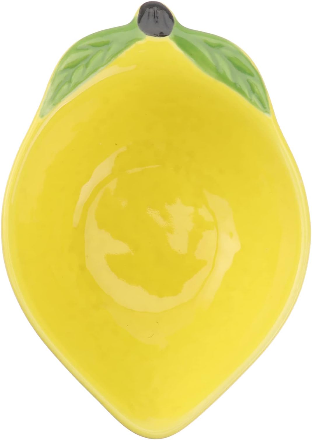 Amazon.com: 123Arts Ceramic Dessert Bowls, Lemon Shape Side Dishes ...