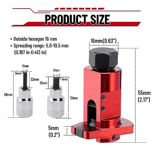 Snapklik.com : Strut Spreader Tool, Suspension Strut Knuckle Spreader 5 ...