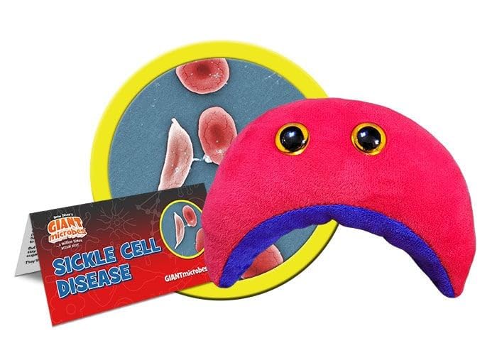 Amazon.com: GIANTmicrobes Sickle Cell Disease Plush – Learn About This ...
