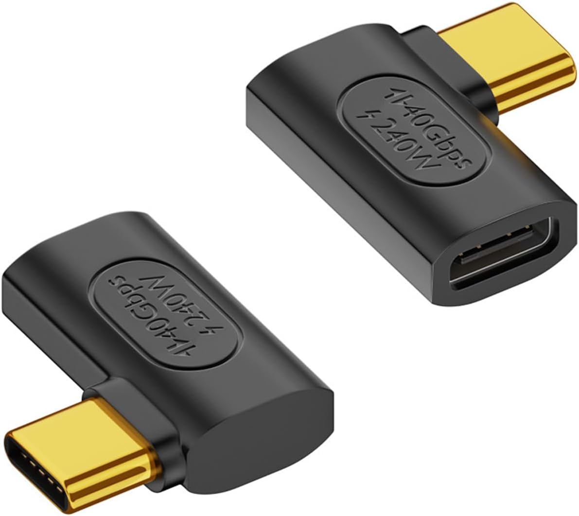 Amazon.com: Duttek Right Angle USB C Adapter Compatible with ...