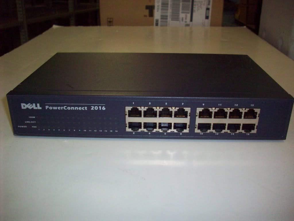 Amazon.com: Dell POWERCONNECT 2016 POWERCONNECT 2016 Switch (Renewed ...