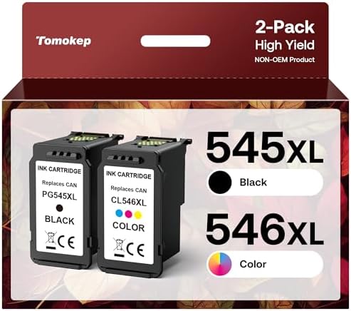 Canon PG-545 Black + CL-546 Colour Genuine Ink Cartridges – Multipack ...