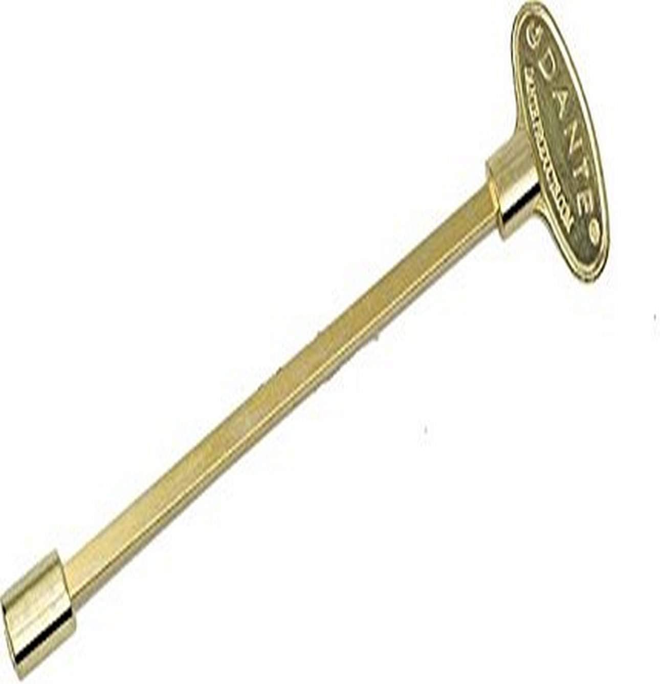 Amazon.com : Dante Products 3" Universal Gas Valve Key, Antique Brass ...