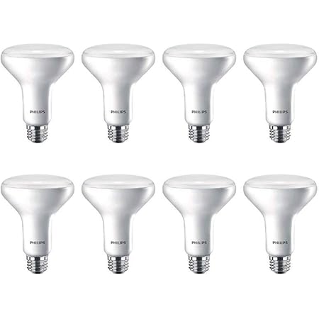 Philips LED Flicker-Free High Lumen BR30, Dimmable Warm Glow Effect ...