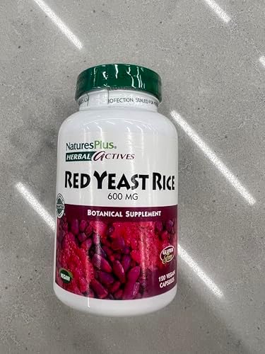 Amazon.com: Natures Plus Herbal Actives Red Yeast Rice - 600 mg, 120 ...