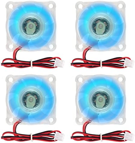 4PCS Cooling Fan 12V 4010 40x40x10MM DC 12V Brushless Cooling Fans 40mm ...