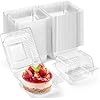 Amazon.com: Zezzxu 50 Pack Clear Plastic Take Out Food Containers ...